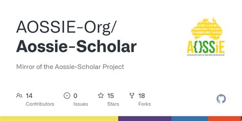 github aossie org aossie scholar mirror of the aossie scholar project