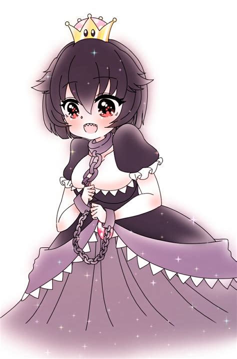 Princess Chain Chomp Mario And 1 More Drawn By Yuzuyupixiv22895848