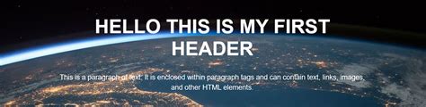 Css Header A Complete Guide To Craft Headers Using Css