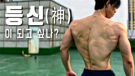 프레임 넓히는 헬스 초보자용 등 운동 루틴 Youtube