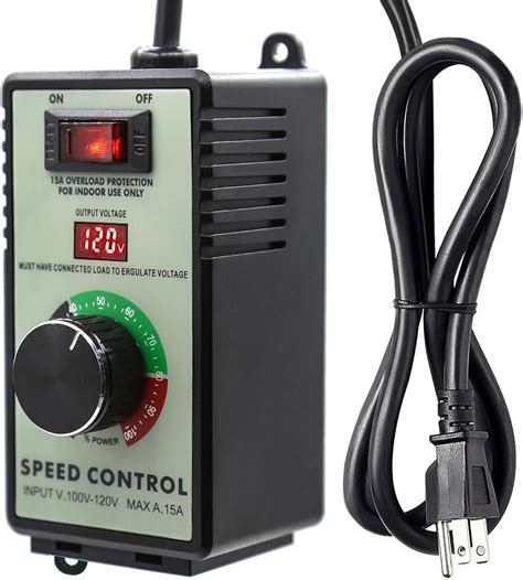 ac motor speed controller 120v 15a 4000w variable speed controller fan speed controller for