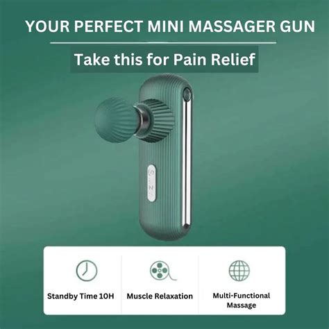 Portable Mini Body Massager Machine Physio Gun Tista Bd
