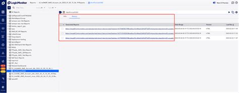 Accessing And Sharing Generated Reports LogicMonitor