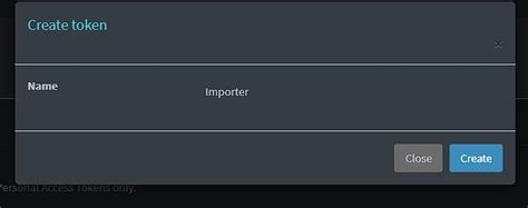 Personal Token Creation Not Working · Issue 7173 · Firefly Iiifirefly