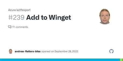 add to winget · issue 239 · azure aztfexport · github