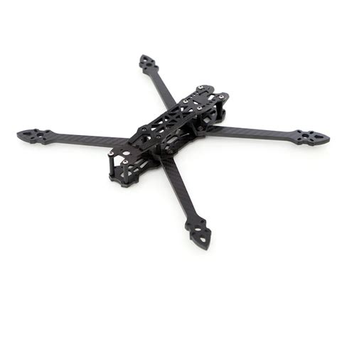 7인치 Uav 액세서리 탄소섬유 드론 프레임 키트 팔 두께 5mm 레이싱 Fpv 드론 프레임