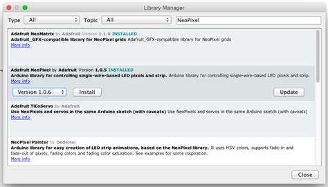 Arduino Library Installation Adafruit Neopixel Überguide Adafruit