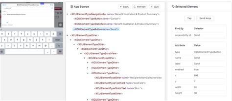 Appium Click Ios Send Email Button Not Working Issuesbugs Appium
