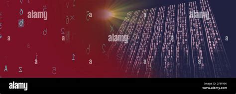 Two Computer Codes Processing Against Black And Gradient Background Program Coding Concept