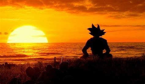 خلفيات حاسوب واقت الغروب 🌥🍃 In 2024 Dragon Ball Wallpapers Goku