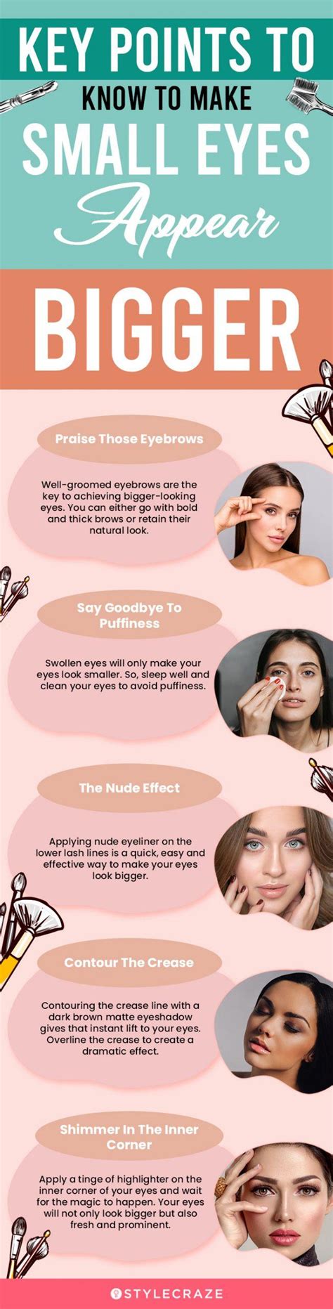 How To Make Small Eyes Look Bigger With Makeup