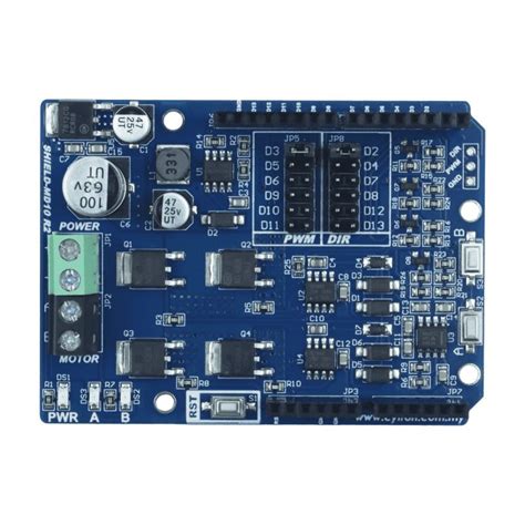 Buy Cytron 10a Dc Motor Driver Shield Md10 Arduino Compatible 7v 30v Online At