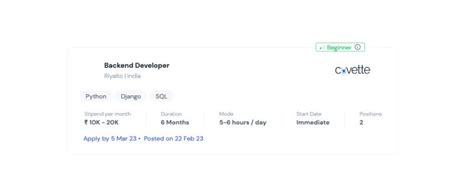 Pulkit Jain On Linkedin Backend Developer Internship In Riyalto At Gurugram Haryana India
