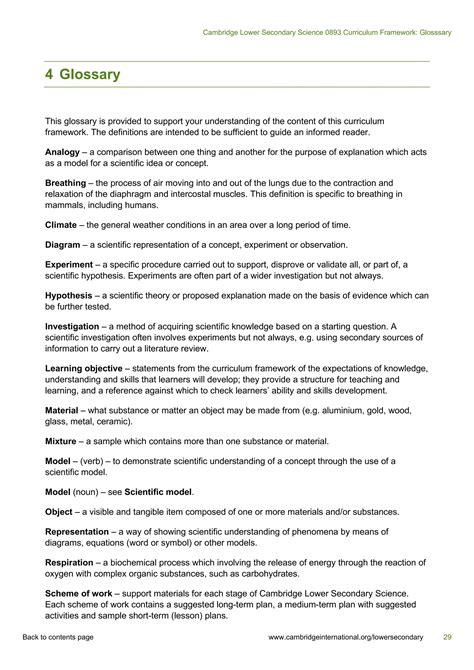 0893 Lower Secondary Science Curriculum Framework 2020 Tcm143 595685 Pdf