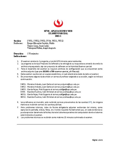 Upc Pre 202301 Si730 Examen Parcial V1 Si 730 Aplicaciones Web
