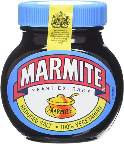 Marmite Reduced Salt Yeast Extract Spread 250g Low Sodium Savory