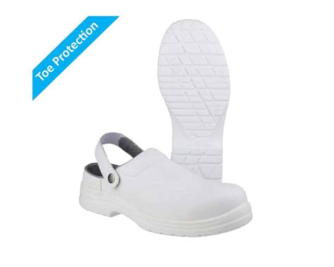 Fs512 Sb2 E A Src White Safety Clogs With Composite Toecap