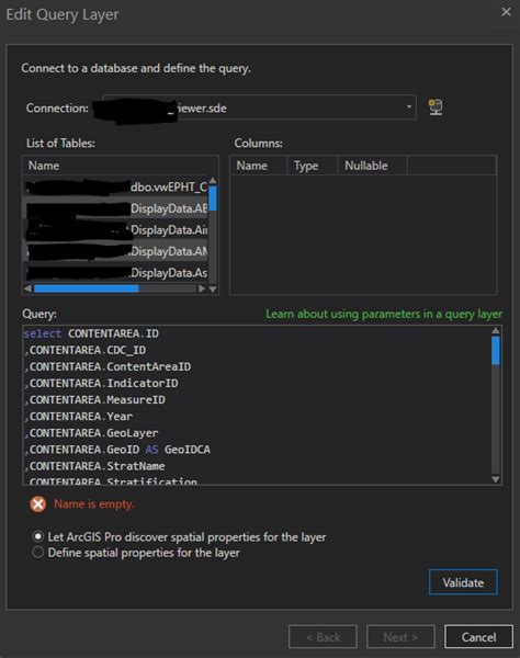 Buggy Performance In Query Layers Esri Community