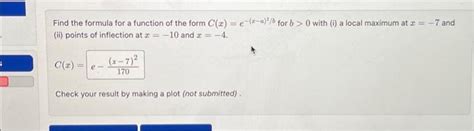 Solved Determine The Formula Of A Quartic Polynomial Px