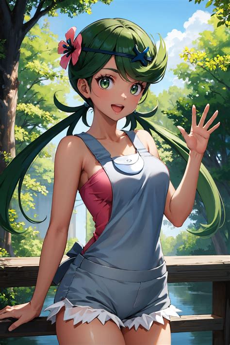 Mallow マオ Pokemon Sun and Moon LoRA v Stable Diffusion LoRA Civitai