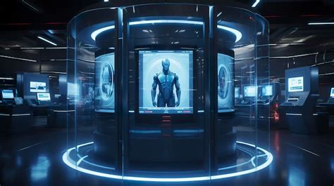 Premium Photo A Photo Of A Cuttingedge Biometric Security System