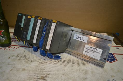 1 Of Siemens Simatic S7 300 PLC With Net Processor And 3 I O Modules 26168