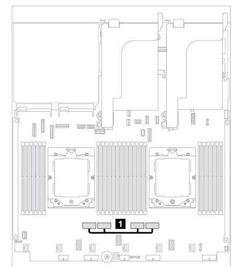 프로세서 상호 연결 케이블 배선 Thinksystem Sr665 V3 Lenovo Docs