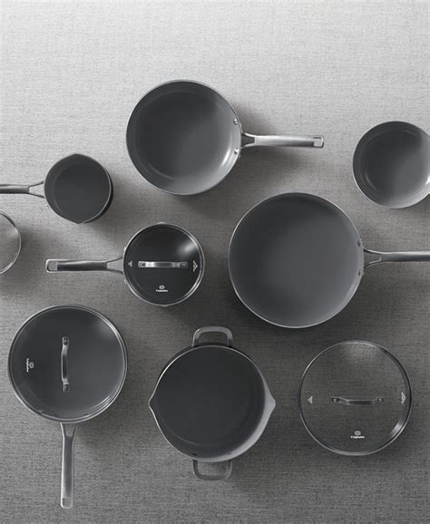 Calphalon Classic Oil Infused Ceramic 11 Piece Cookware Set Macys