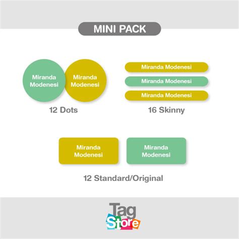 Mini Pack Tag Store Perú