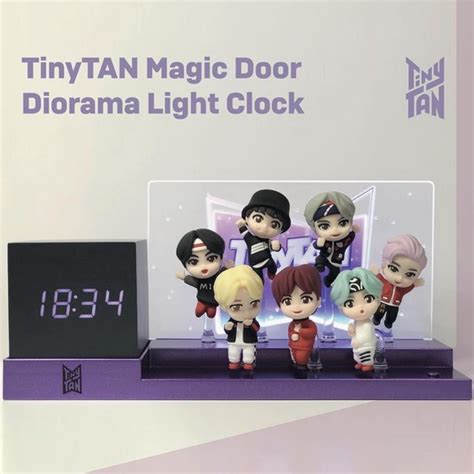 Jual Tiny Tan Magic Door Diora Light Clock Shopee Indonesia