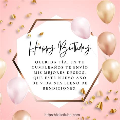 Tarjetas Para Cumpleaos Tia