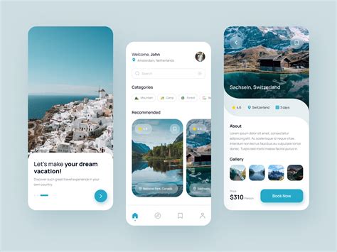 Travel Mobile App Concept Design On Behance