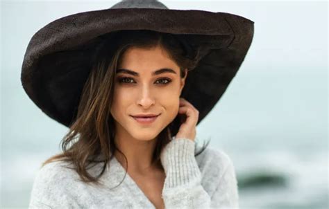 Wallpaper Look Girl Face Portrait Hat Lashon Rise Alisa Wonderland Images For Desktop