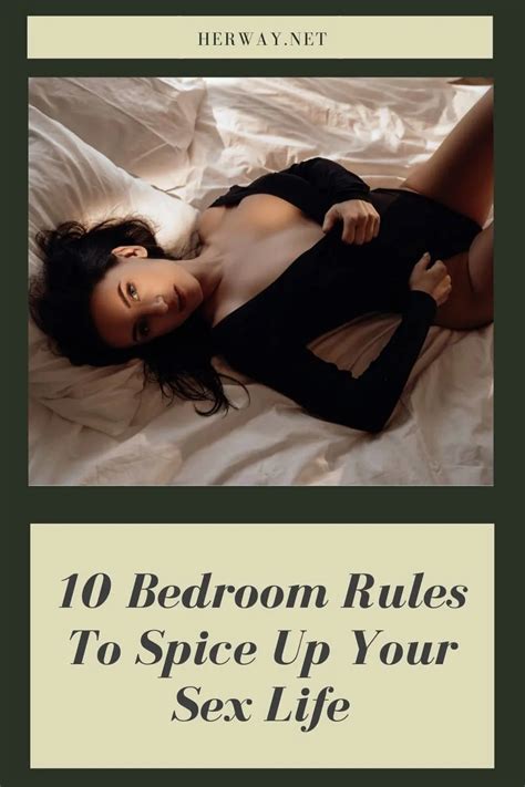 Bedroom Rules To Spice Up Your Sex Life