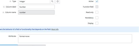 Removing The Format On Integer Field In ServiceNow SERVICE NOW AMIGOS