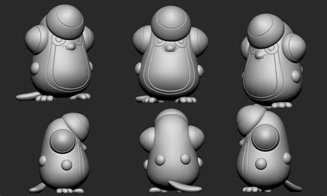 Stl File Pokemon Palpitoad With 2 Poses 🐉 ・3d Printer Design To Download・cults