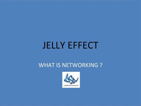 Networking Ppt