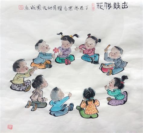 击鼓传花击鼓卡通击鼓传花红楼梦第2页大山谷图库