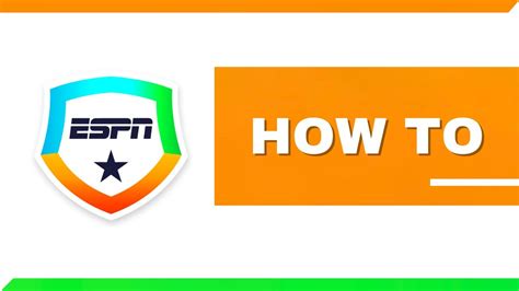 How To Use Espn Fantasy 2022 Tutorial Youtube