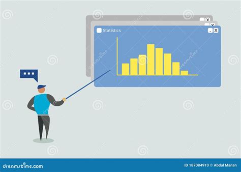 Vector Illustration Of Sales Increase And Decrease Data Data Analysis