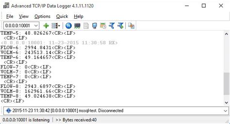 Advanced Tcpip Data Logger Screenshots Agg Software