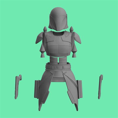 Mandalorian Super Commando Female Syndicate Customs