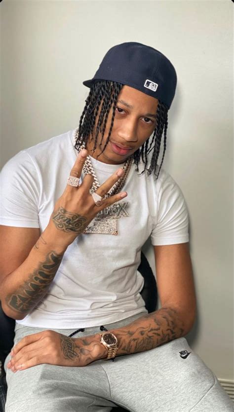 Digga D In 2022 Rapper Style Mens Outfit Inspiration Mens Twists Hairstyles