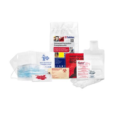 Universal Precaution Compliance Kit Masune First Aid And Safety