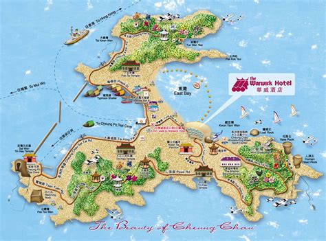 The Beauty Of Cheung Chau Cheung Chau Hong Kong Map