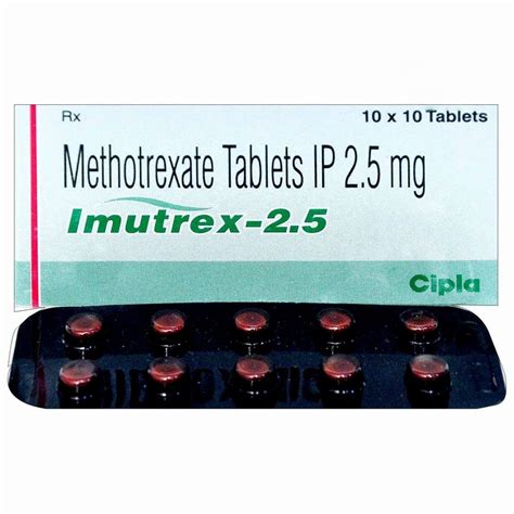 Methotrexate Tablets Ip 25mg Latest Price Manufacturers And Suppliers