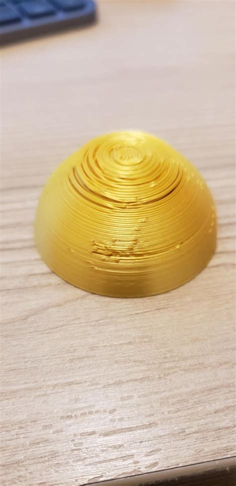 layer gaps 3d printing sphere and blobs r fixmyprint