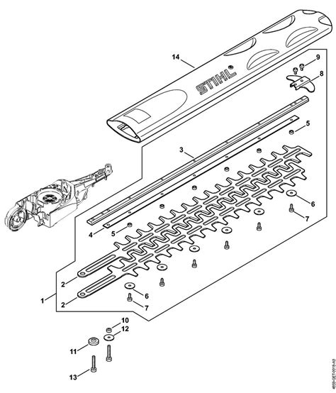 Exploring The Parts Of The Stihl Hla A Comprehensive Diagram