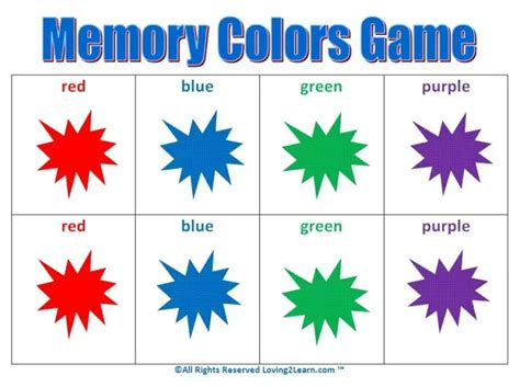 What Color Affects Memory The Most