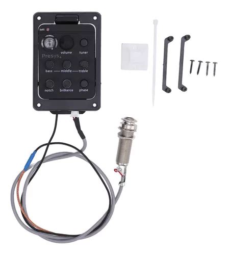 Guitar Preamplifier Preamp Eq Equalizer Volume Control Led Mercadolivre